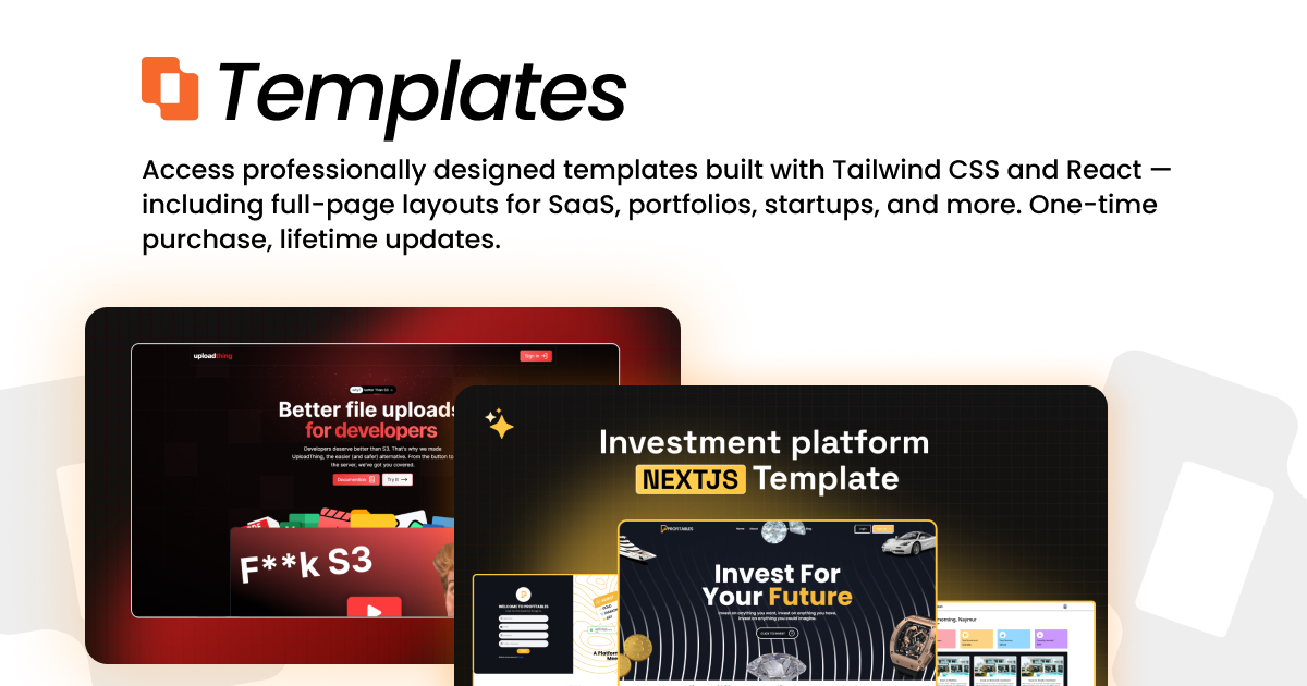 Templates | UI Layouts Pro - UI Layouts Pro